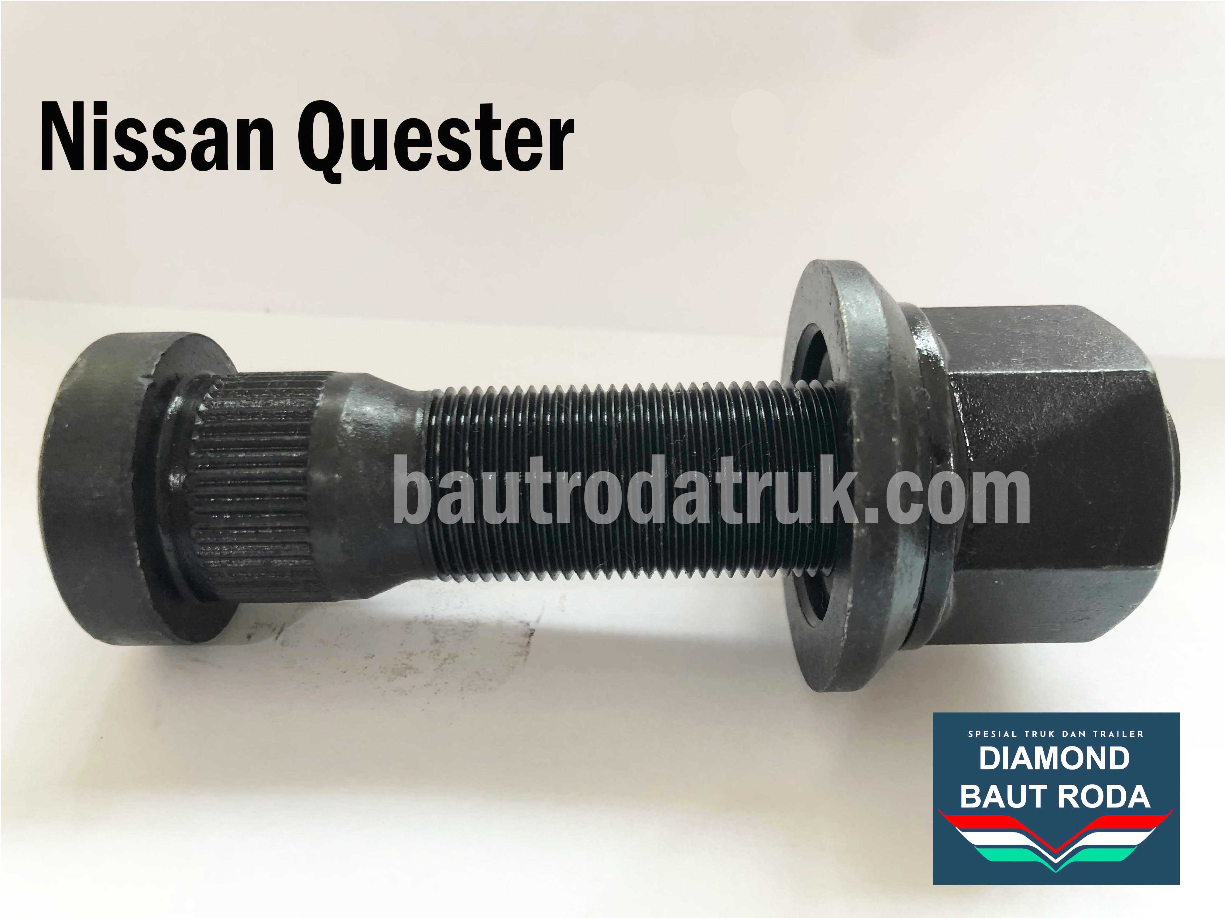 Baut Roda Nissan Quester Front – Diamond Baut Roda